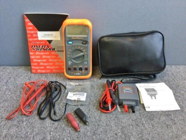 スナップオン BluePoint デジタルマルチテスター EEDM504B（その他工具）の買取価格 （ID:211722）｜おいくら