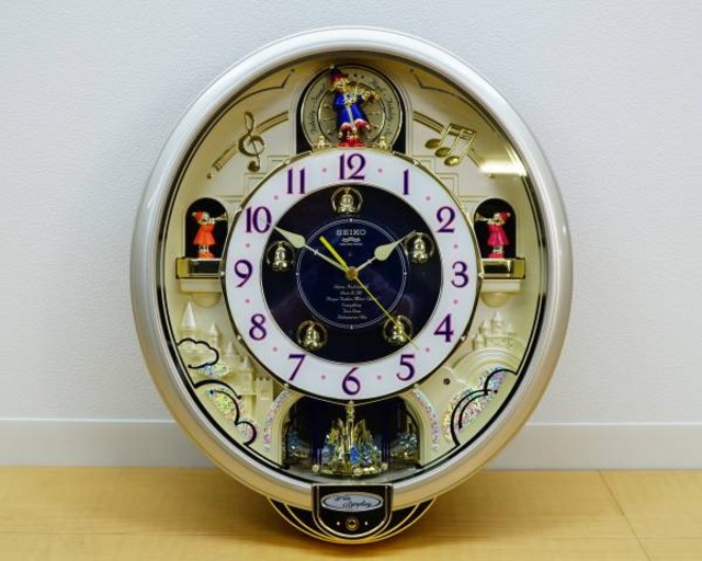 セイコー ツイン・パ ウェーブシンフォニー RE555S リズム時計 壁掛け電波時計（セイコー）の買取価格 （ID:317600）｜おいくら