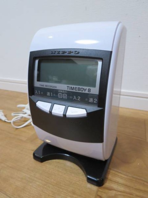 NIPPO★TIMEBOY8 タイムカード TIME RECORDER（その他厨房機器・店舗用品）の買取価格 （ID:11093）｜おいくら