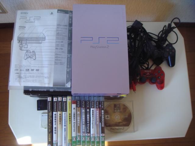 PlayStation2本体+ソフト12本（プレステ2(PS2)本体）の買取価格 （ID:658835）｜おいくら