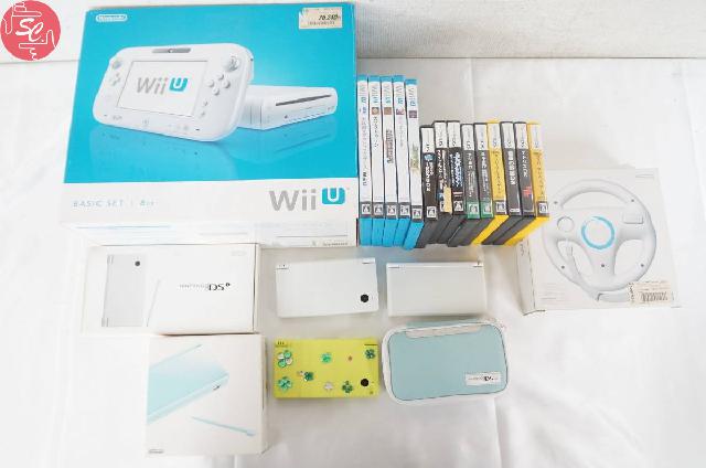 Nintendo 任天堂 Wii U DSi ゲーム機 本体 マリオカート8 スプラトゥーン 他（その他ゲーム機本体）の買取価格 （ID:684624）｜おいくら