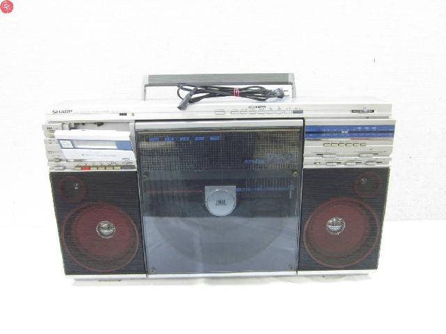 SHARP DUAL-PLAY DISK SYSTEM VZ-V20 両面演奏ポータブルステレオ ジ（ステレオ・コンポ）の買取価格 （ID ...